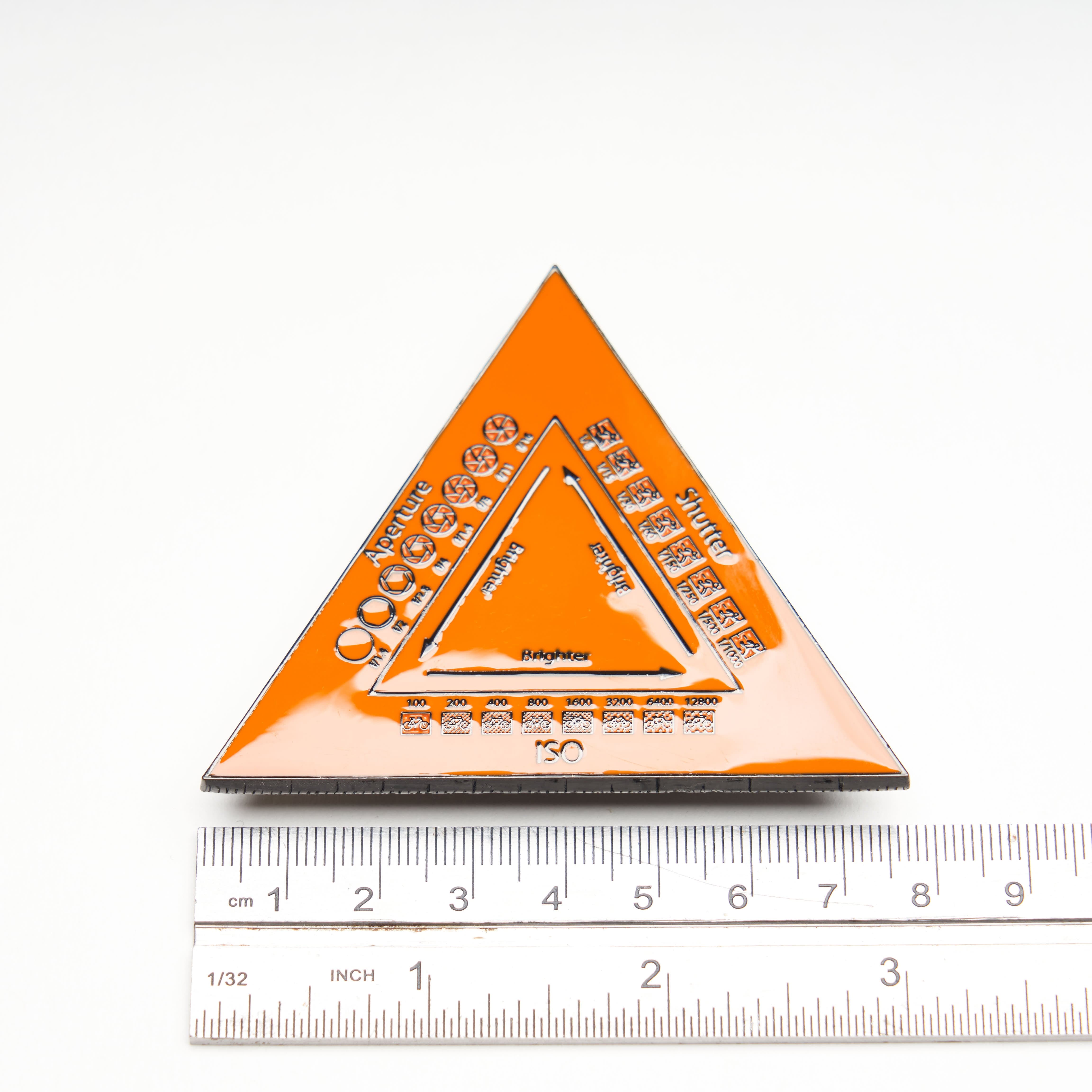 Camera Aperture Shutter Speed ISO Chart Guide Enamel Pin for 35mm Film ...