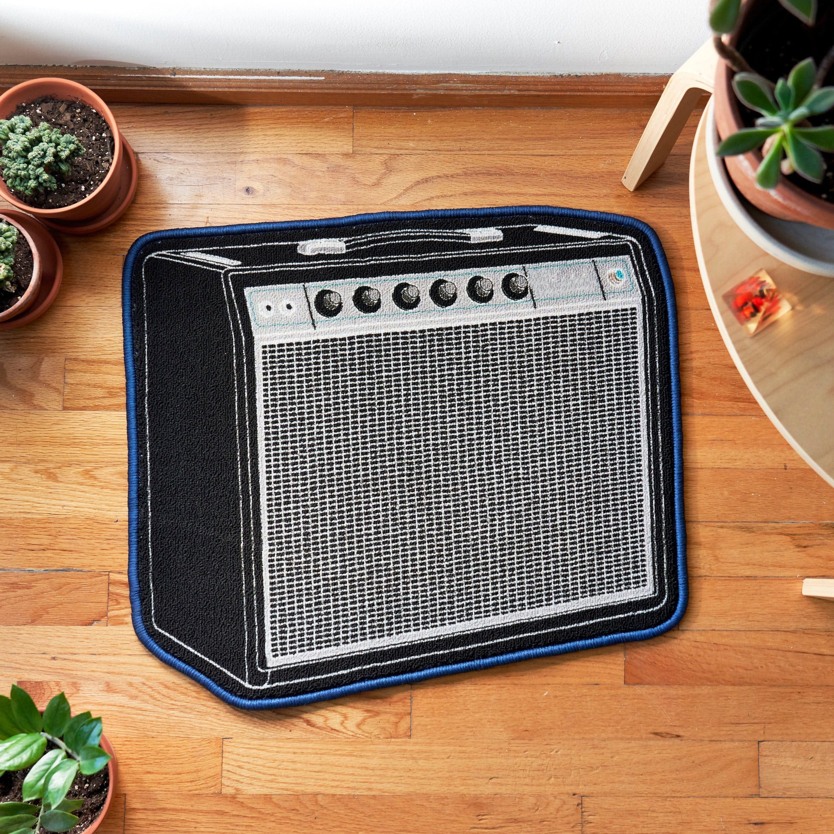 Fender Princeton Reverb Tube Amp Mini Rug Mat- gift for guitarists ...