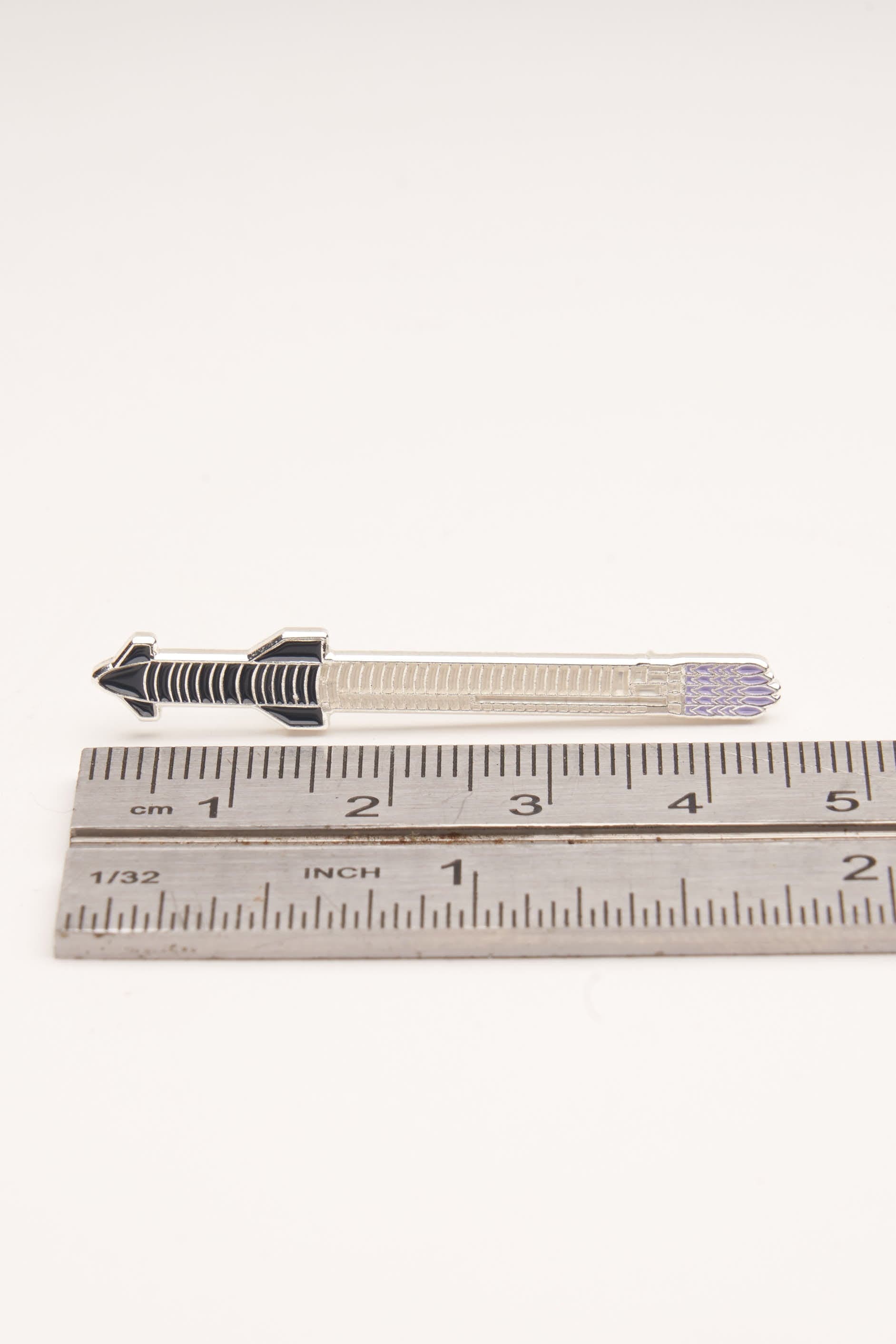 SpaceX Starship Heavy Enamel Pin Celebrating Elon Musk's Cosmic Vision ...