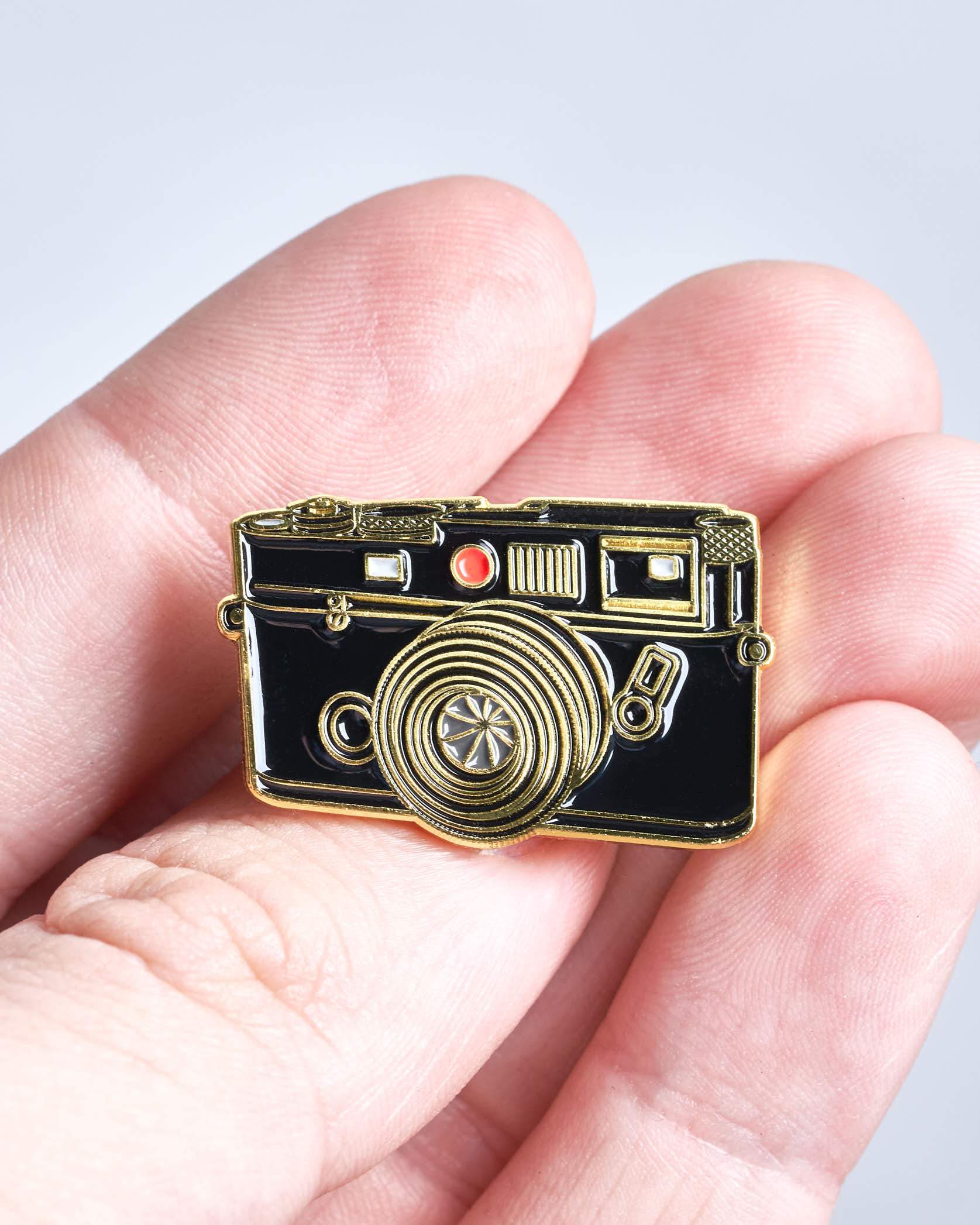 Leica M6 M4 Lapel Pin - 35mm Film Rangefinder Camera Pins Badges ...
