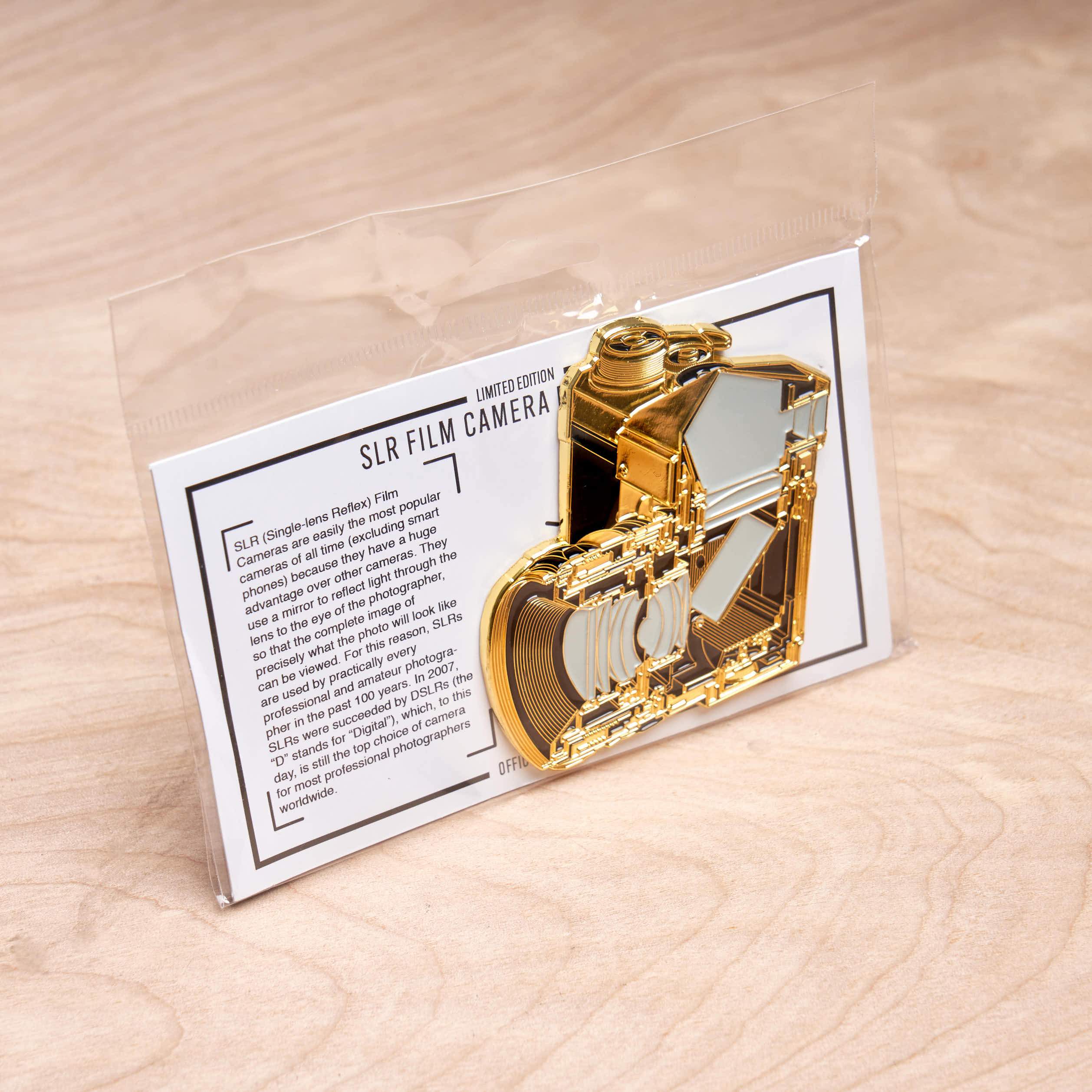 Cross Section of Nikon F Lapel Pin - 35mm Photography Pins Badges ...