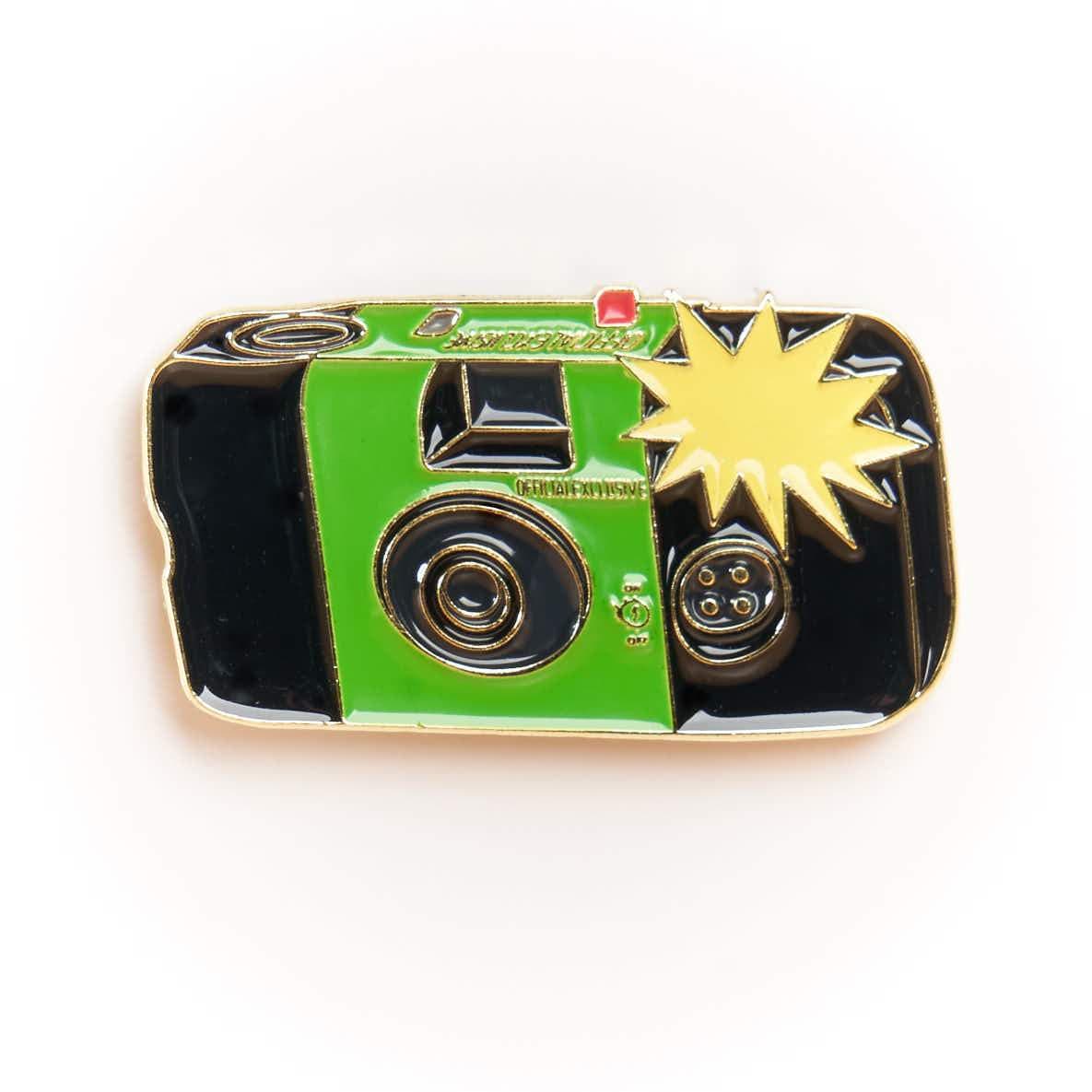Fujifilm Disposable Camera Lapel Pin - 35mm QuickSnap Pins Badges ...
