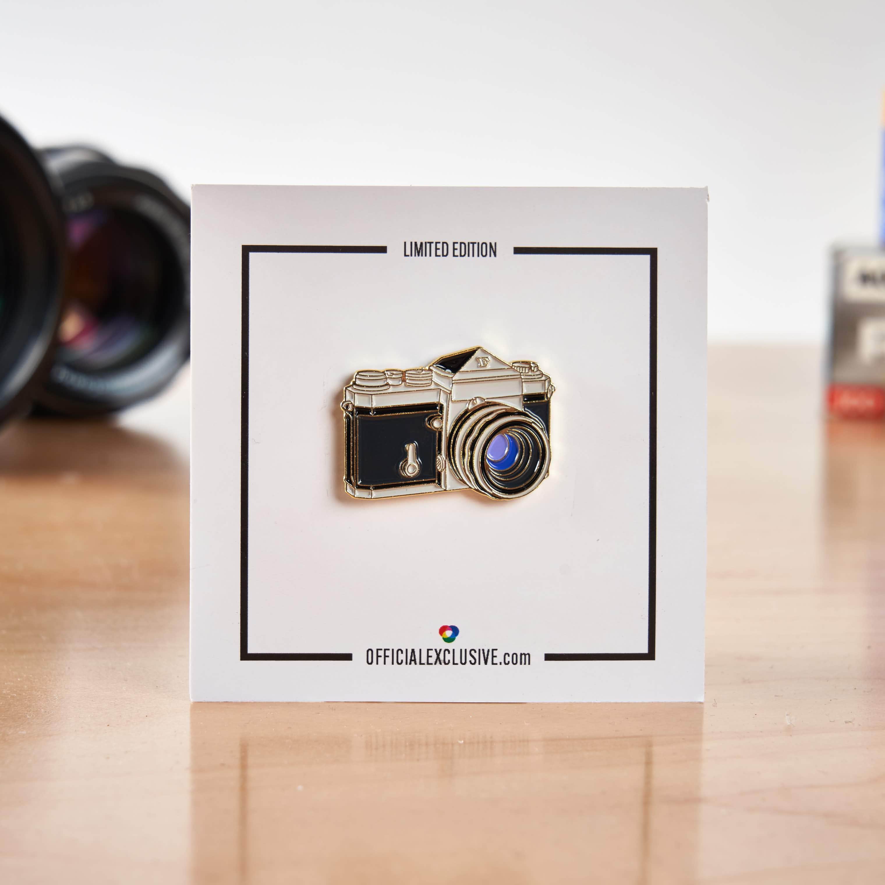 Nikon F Lapel Pin - 35mm Film Camera Photography Pins Badges – Official ...