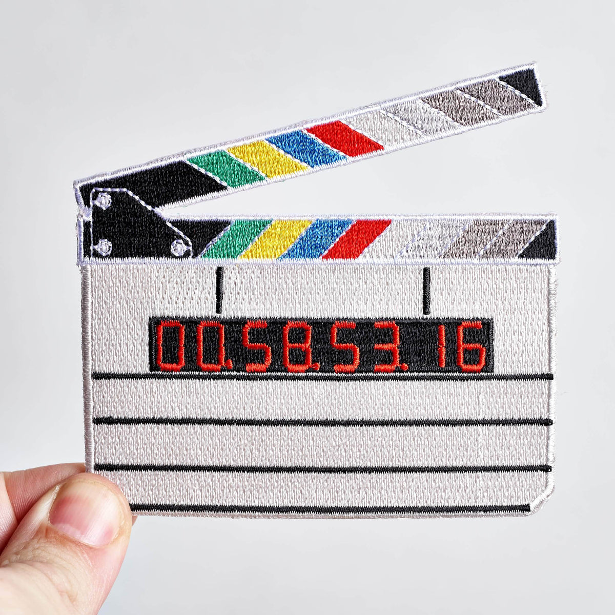 Directors Clapperboard for Film Cinema music videos Sew On Patch ...