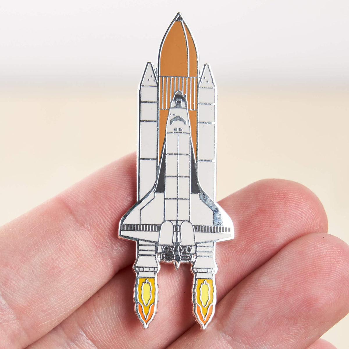 Space Shuttle Enamel Pin Lapel Brooch - NASA Program Aerospace Gift ...