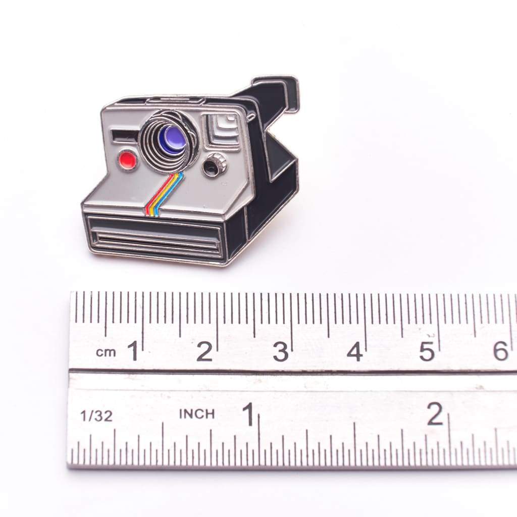 Polaroid One Step Rainbow Lapel Pin - Vintage Retro Film Camera Badges ...