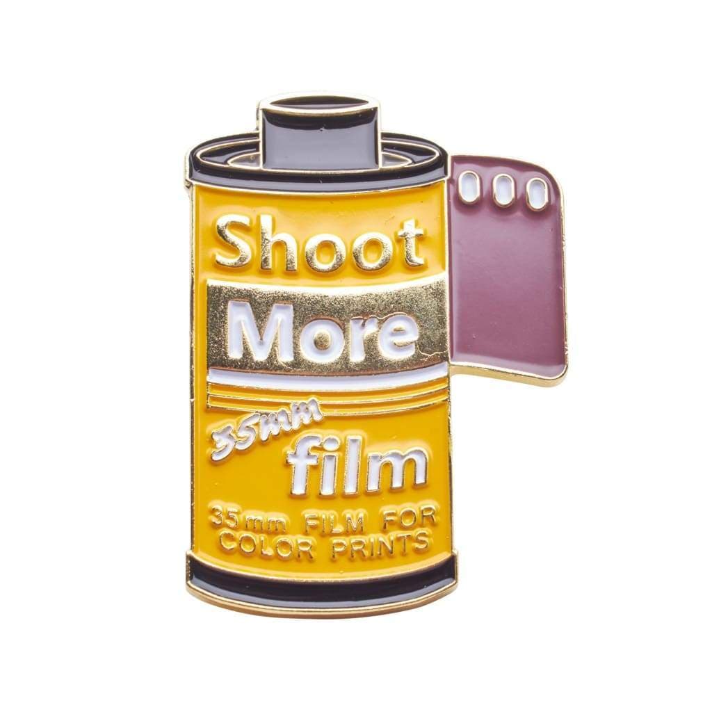 Shoot More 35mm Film Pin – Official Exclusive