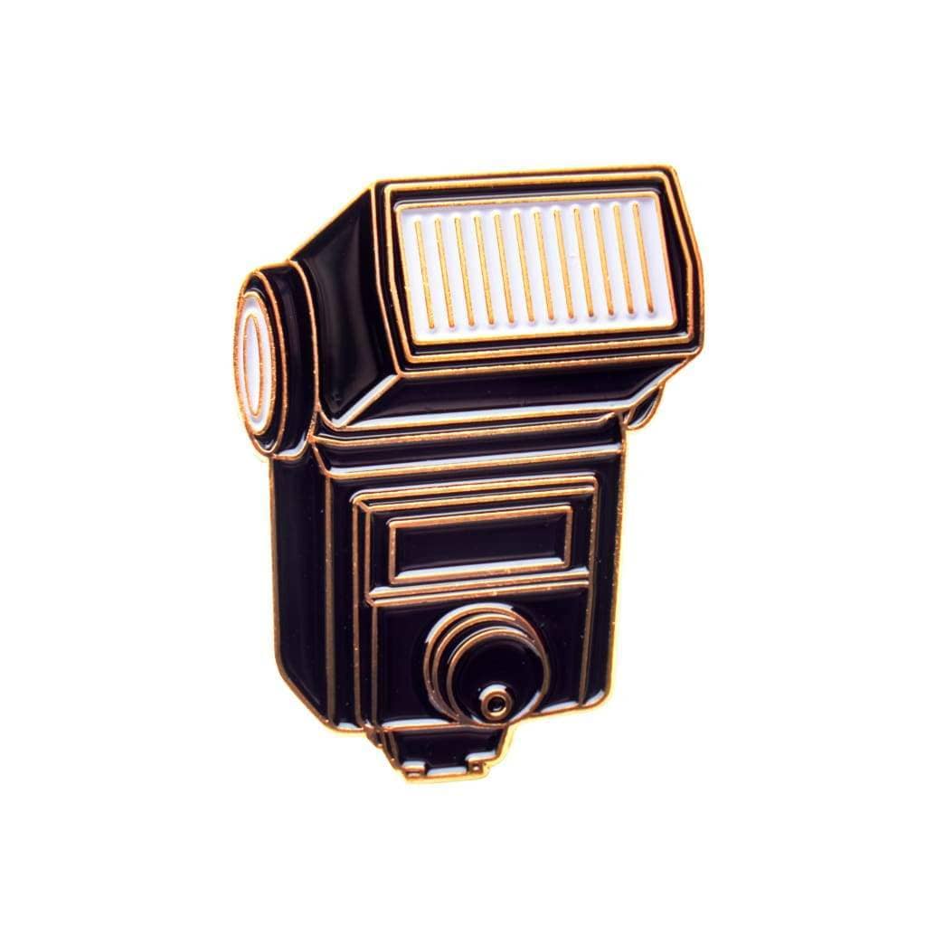 Flash Lapel Pin - 35mm Vivitar Film Camera Photography Pins Badges ...